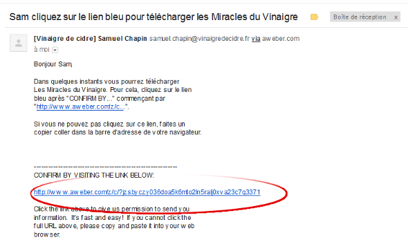 Avant de télécharger votre exemplaire, rendez-vous dans votre boîte ...